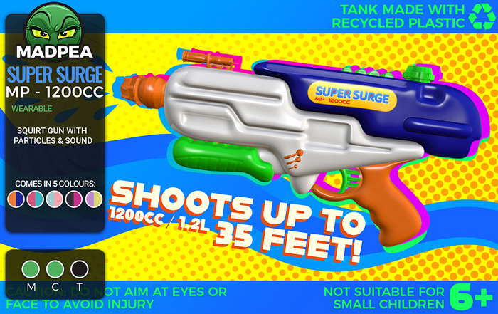 Second Life Marketplace - MadPea Super Surge