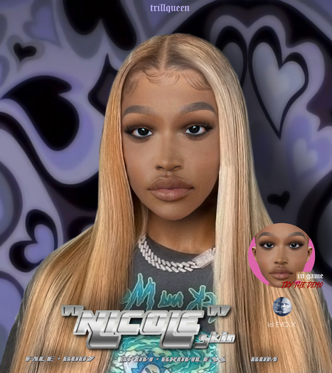 Second Life Marketplace - TRILLQUEEN x NICOLE SKIN $ GENUS