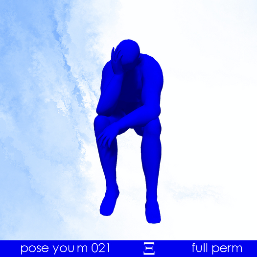 Second Life Marketplace - Pose You M 021 FULL PERM STATIC POSE