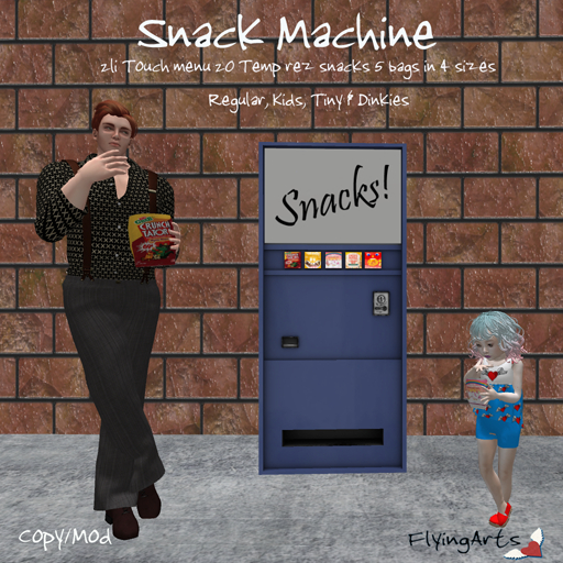 Second Life Marketplace - !FA! Snacks Machine