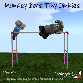 Second Life Marketplace - !FA! Monkey Bars Tiny Dinkies