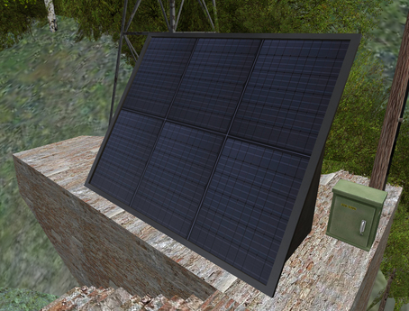 Second Life Marketplace - Solar Panel with and without base v2.0 BOXED