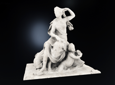 Second Life Marketplace - OUAG - AMPHITRITE Antoine Coysevox STATUE
