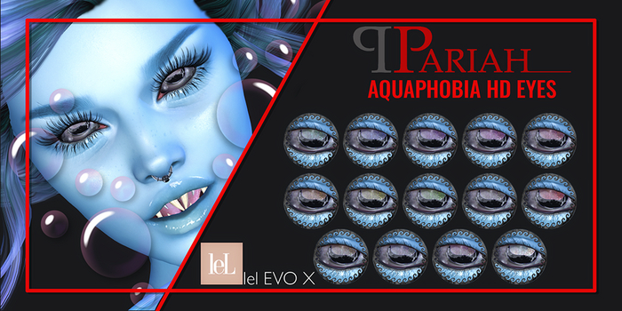 Second Life Marketplace - .:.Pariah.:. Aquaphobia HD Eyes