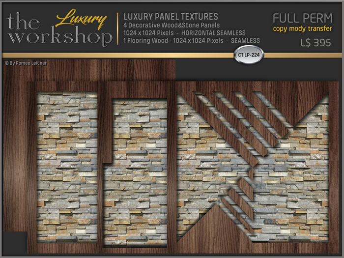 Second Life Marketplace - LUXURY PANEL - 224