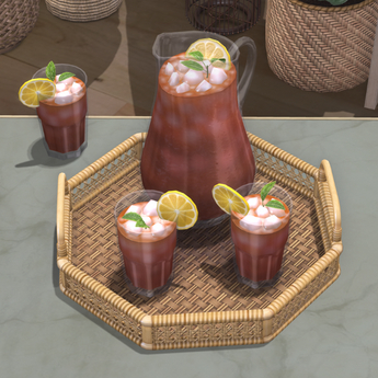 Second Life Marketplace - {wn} Iced Tea Serving Set (boxed)