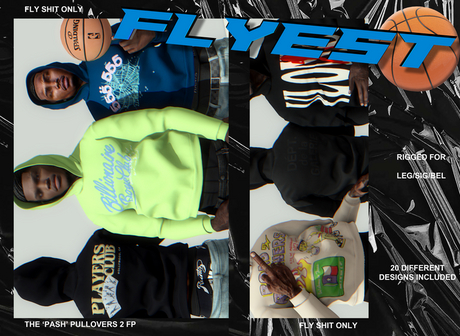 Second Life Marketplace - FLYEST//PASH PULLOVERS 2 FP