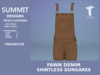 Second Life Marketplace - Summit Dungaree Fawn N/S [Tweenster]