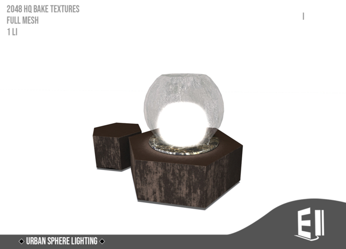 Second Life Marketplace - Free Urban lighting sphere 3 LI - Erfe Design ...
