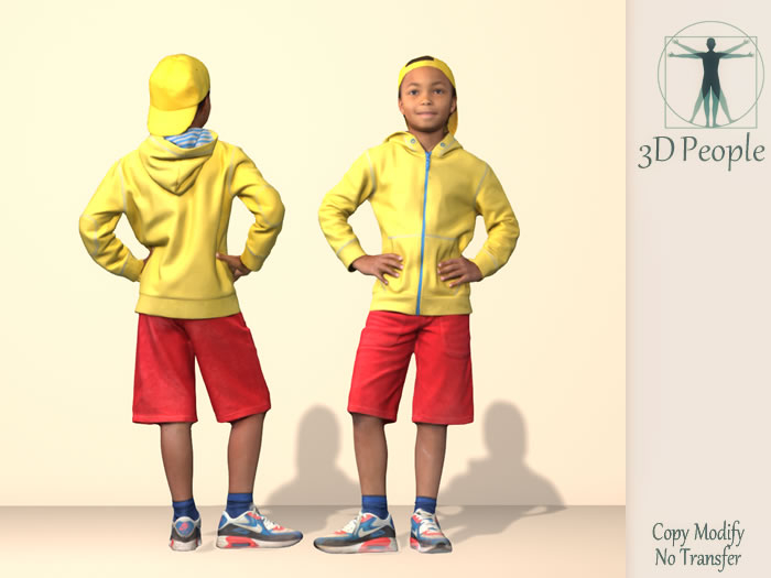 Second Life Marketplace - 3D People - Kids - Little Boy 3 (2 LI)