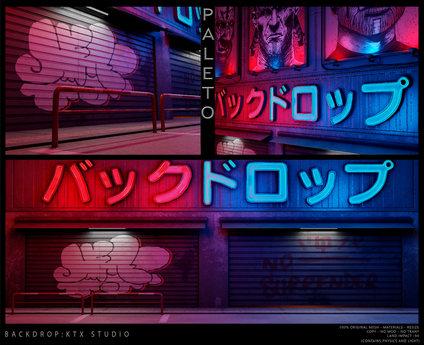 Second Life Marketplace - .PALETO.Backdrop:. kTX Studio