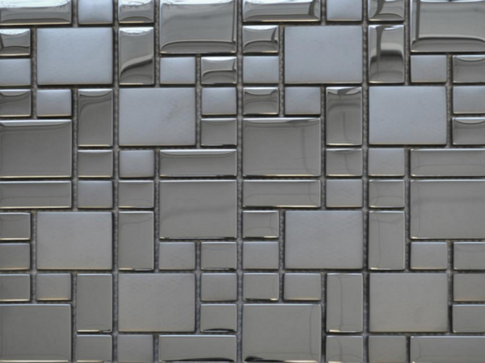 Second Life Marketplace - Chrome Mosaic Tiles Texture