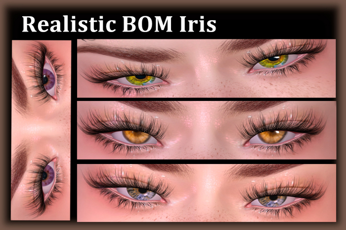 Second Life Marketplace - Realistic BOM Eyes