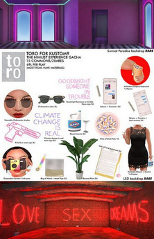 Second Life Marketplace - Toro. L$D backdrop RARE