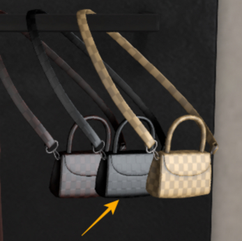 Second Life Marketplace - [AE] Trevor Chest Bag Blk LV
