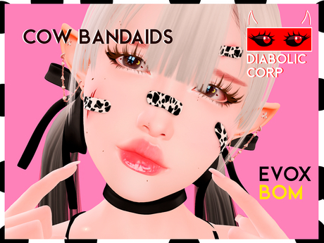 Second Life Marketplace - //Diabolic Cow bandaids EVOX