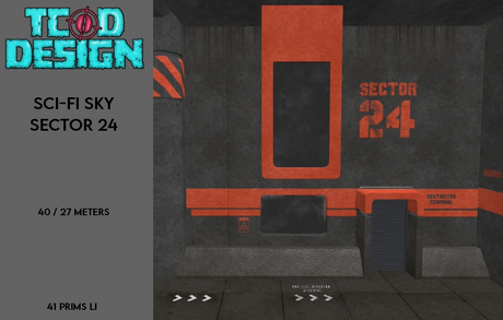 Second Life Marketplace - Sci-fi Sky ~ Sector 24