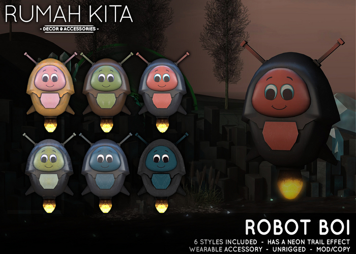 Second Life Marketplace - Rumah Kita - Robot Boi