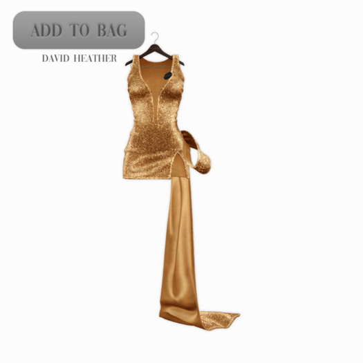 Second Life Marketplace - David Heather-Val Dress - Golden