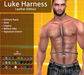 Second Life Marketplace - Ignition Luke Harness Leather