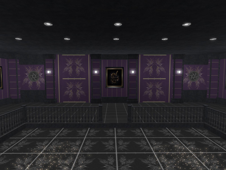 Second Life Marketplace - Club Starlight Skybox Unfurnished Purple ...