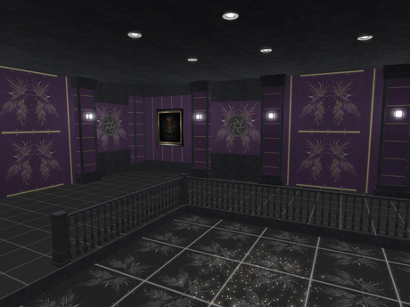 Second Life Marketplace - Club Starlight Skybox Unfurnished Purple ...
