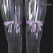Second Life Marketplace - Lavender Maze Bow Garters Maitreya Reborn Legacy