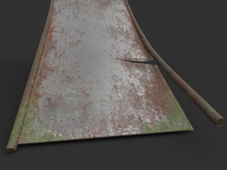 Second Life Marketplace - .::QUTWORLD Old Rusty Slide::.FP