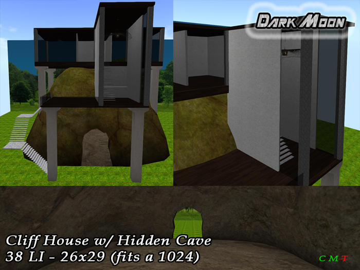 Second Life Marketplace - Dark Moon - Cliff House