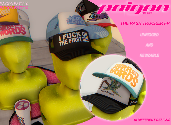 Second Life Marketplace - #P PASH TRUCKERS FP 2