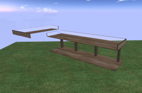 Second Life Marketplace - LH add-on multi-level deck for Linden Homes ...