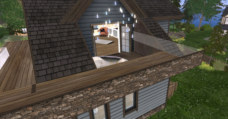 Second Life Marketplace - LH add-on multi-level deck for Linden Homes ...