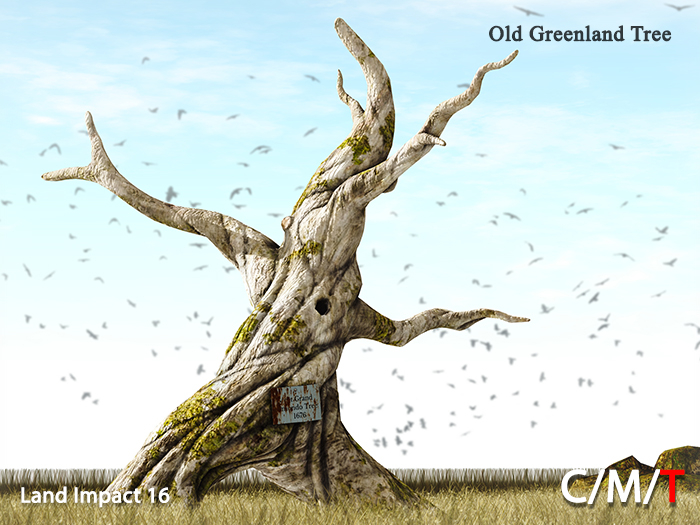 Second Life Marketplace - "Killer's" Old Greenland Tree (Decor Only)