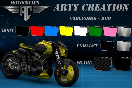 Second Life Marketplace - Cyberbike By Arty Crea