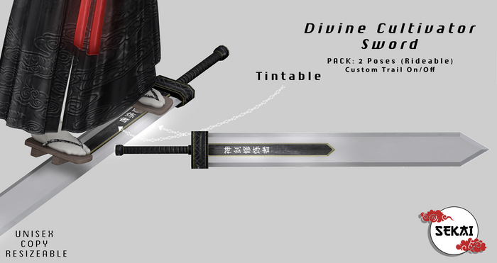 Second Life Marketplace - +SEKAI+ Divine Cultivator Sword