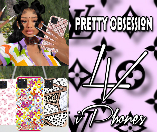 Second Life Marketplace - *Pretty Obsession* LV iPhones