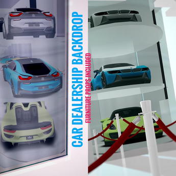 Second Life Marketplace - THE CAR DEALERSHIP BACKDROP