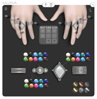 Second Life Marketplace - SIGMA Boho rings