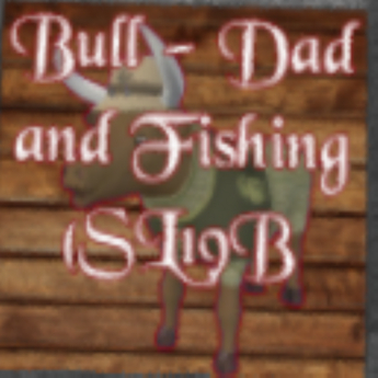 Second Life Marketplace - DFS Bull - Dad and Fishing (SL19B)