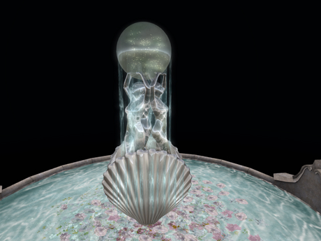 Second Life Marketplace - MC Lady Sea Shell Water Fountain RESIZE MENU