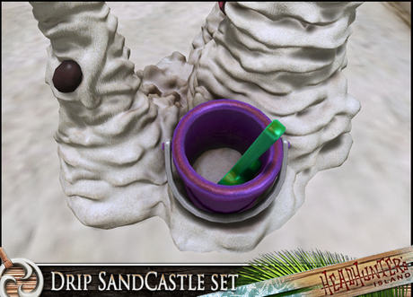 Second Life Marketplace - HeadHunter's Island - Drip SandCastle set ...