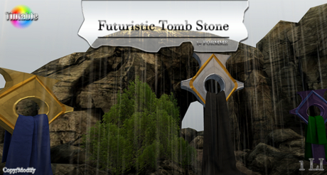 Second Life Marketplace - FORMME. Futuristic Tomb Stone