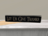 Second Life Marketplace - Engraved Wood Block - Let Us Give Thanks