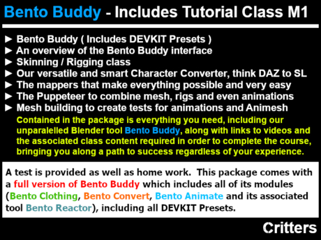 Second Life Marketplace - Bento Buddy 2023 Study Hall - includes Bento ...