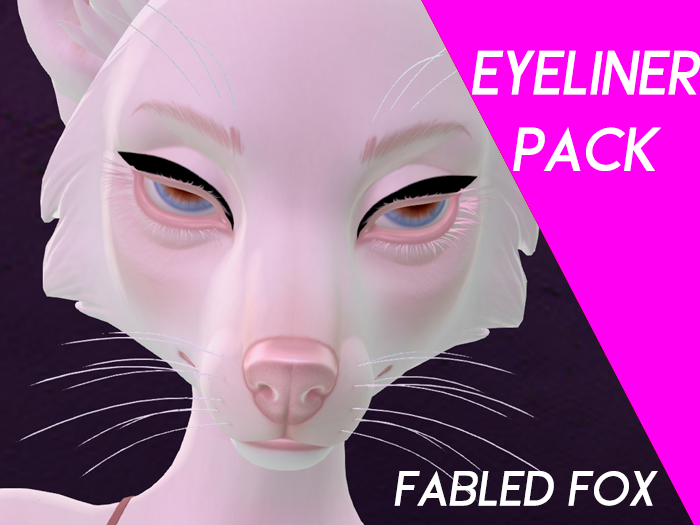 Second Life Marketplace - [ Sweet ] Eyeliner Pack for Fabled Fox