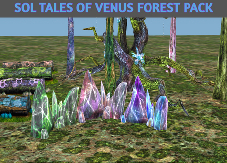 Second Life Marketplace - !_!ND Sol Tales of Venus Forest Pack Landscape