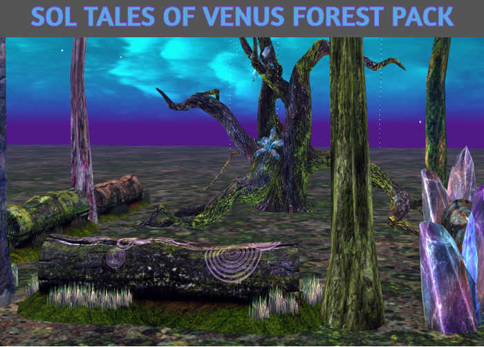 Second Life Marketplace - !_!ND Sol Tales of Venus Forest Pack Landscape