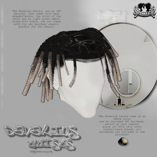 Second Life Marketplace - {DUALZZ} - "Davarius Twists"