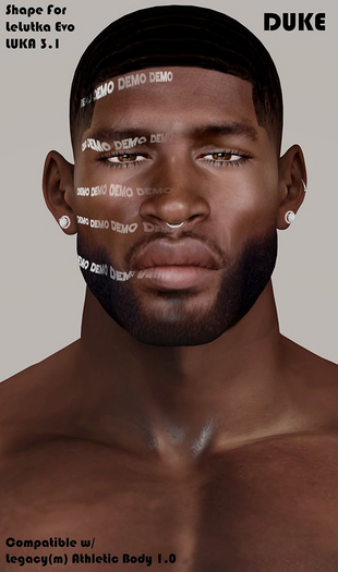 Second Life Marketplace - [ Shaped by Pen ] Duke Shape (LeLu Evo LUKA 3.1 )