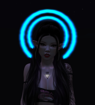 Second Life Marketplace - Animated Halo -Neon Future- Blue